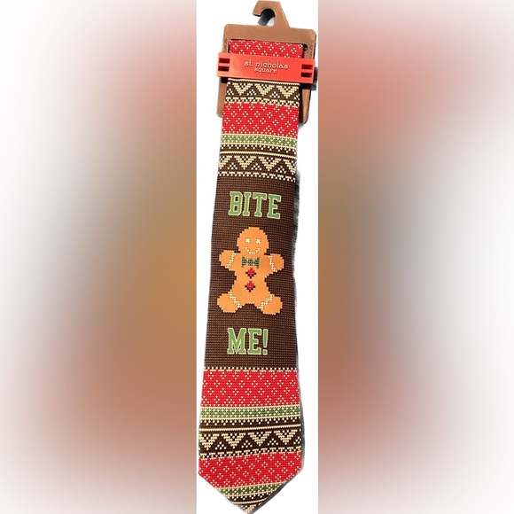 St. Nicholas Square | Accessories | Nwt Christmas Tie With Bite St ...